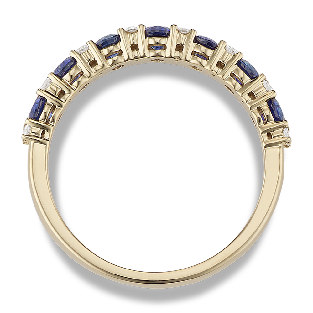 Mia Sapphire & Diamond Ring | Shane Co.