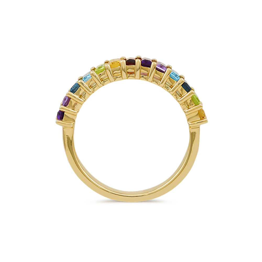 Multi-Colored Gemstone Ring | Shane Co.