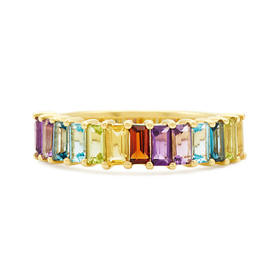 Multi-Colored Gemstone Ring | Shane Co.