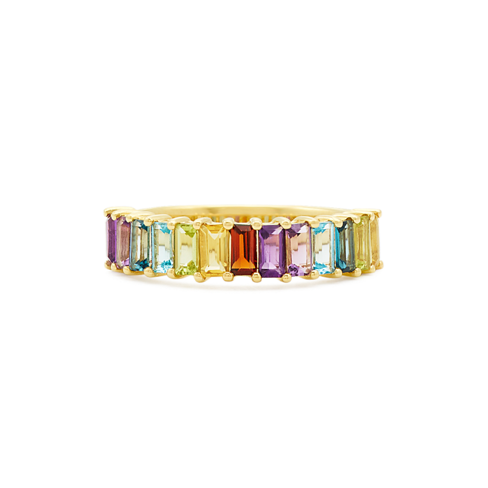 Multi-Colored Gemstone Ring | Shane Co.
