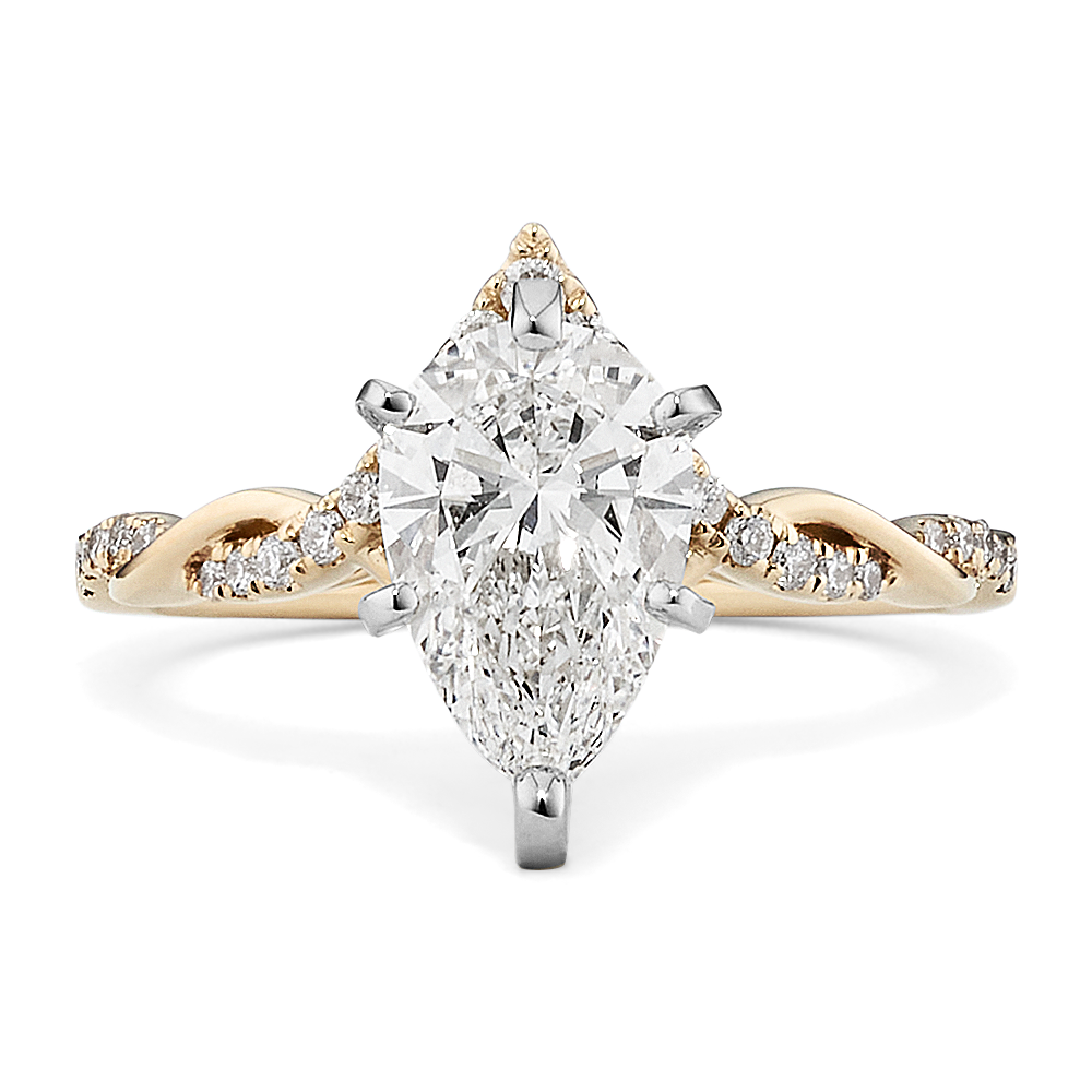 Nathara Contour Engagement Ring | Shane Co.