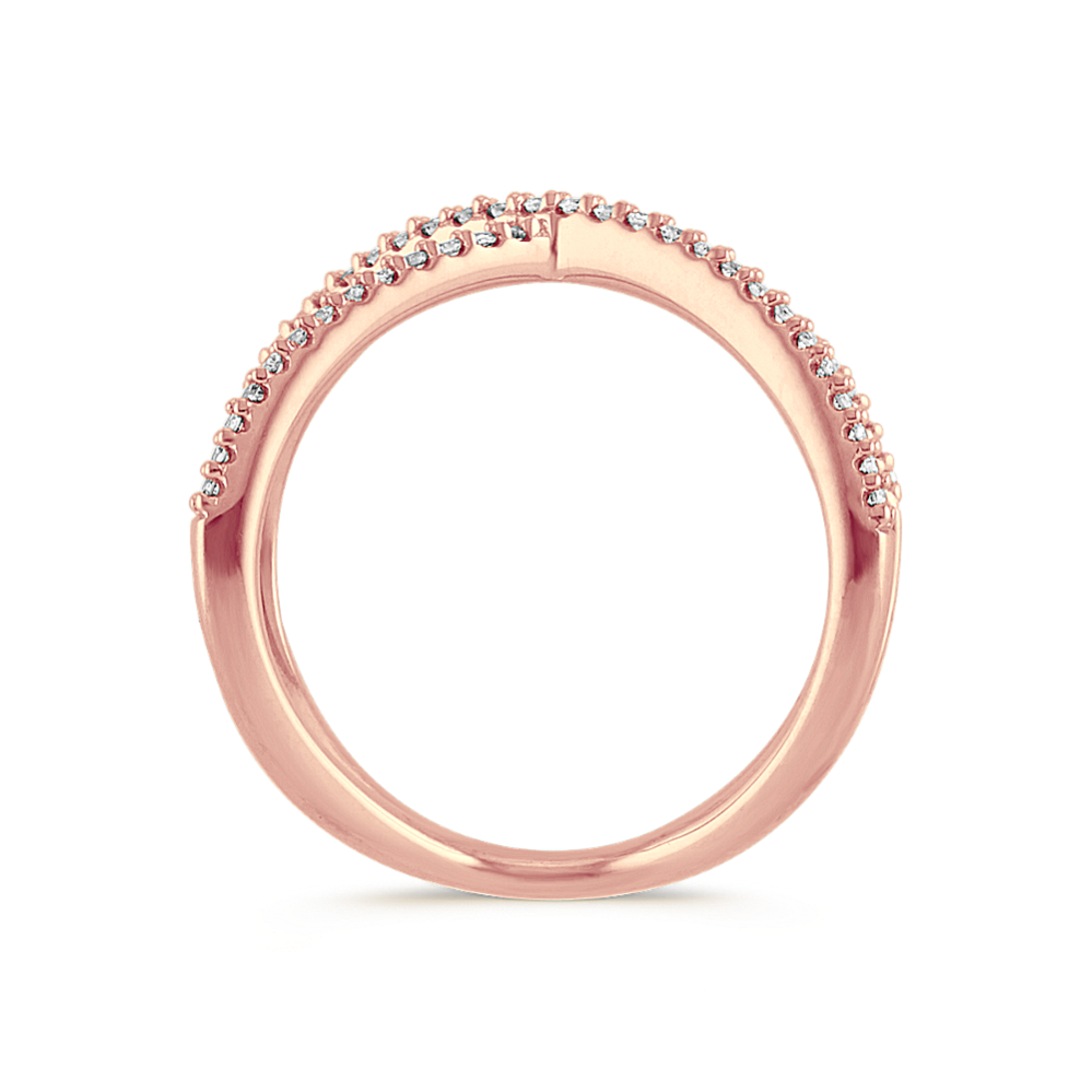 Acadia Crossover Diamond Ring | Shane Co.