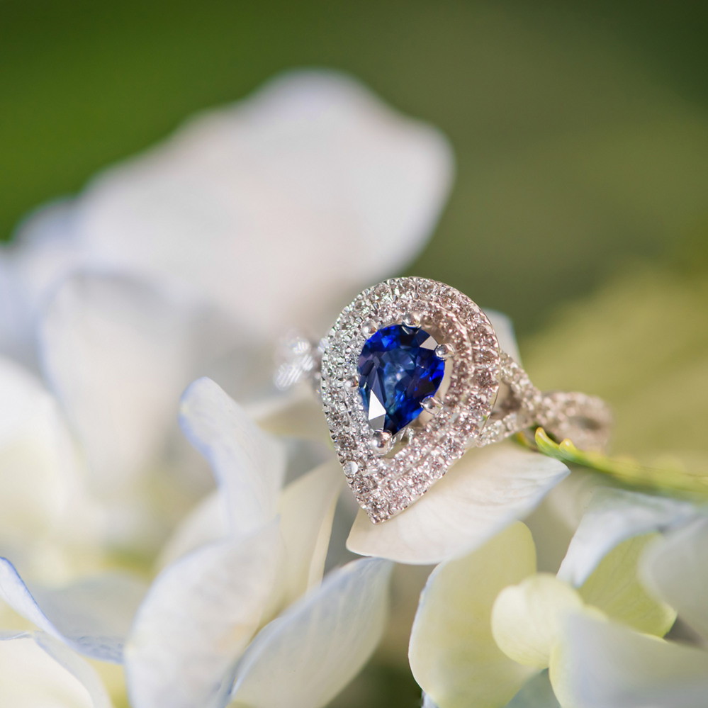 Juno Double Halo Engagement Ring | Shane Co.