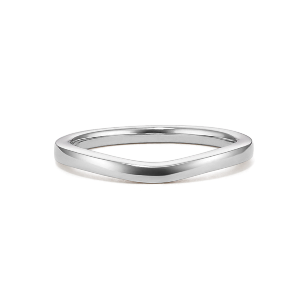 Platinum Contour Band 1.8mm Shane Co