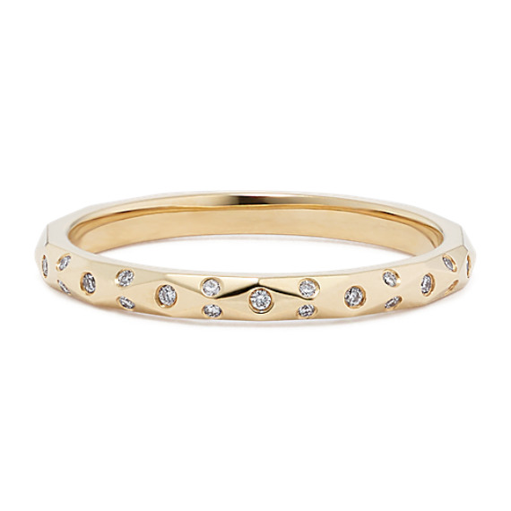 Quinn Geometric Diamond Band | Shane Co.