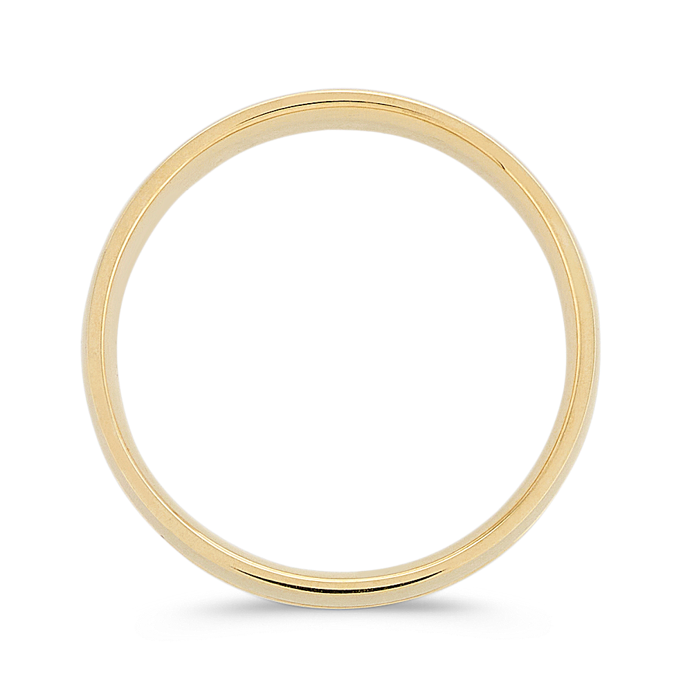 Equator 14K Yellow Gold Band (6mm) | Shane Co.