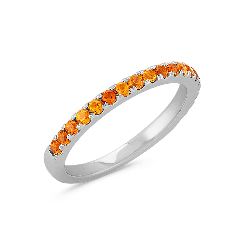 Round Citrine Stackable Ring | Shane Co.