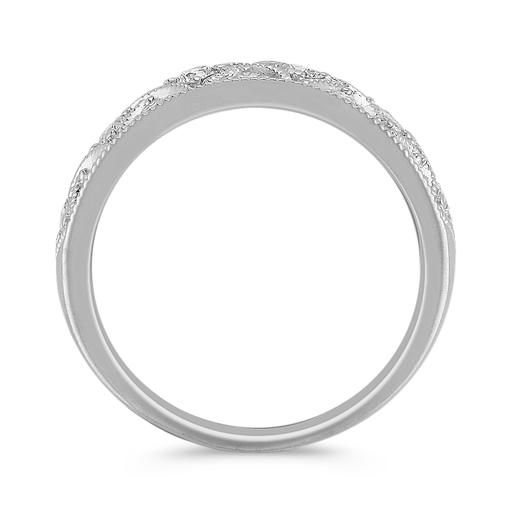 Round Diamond Anniversary Band | Shane Co.