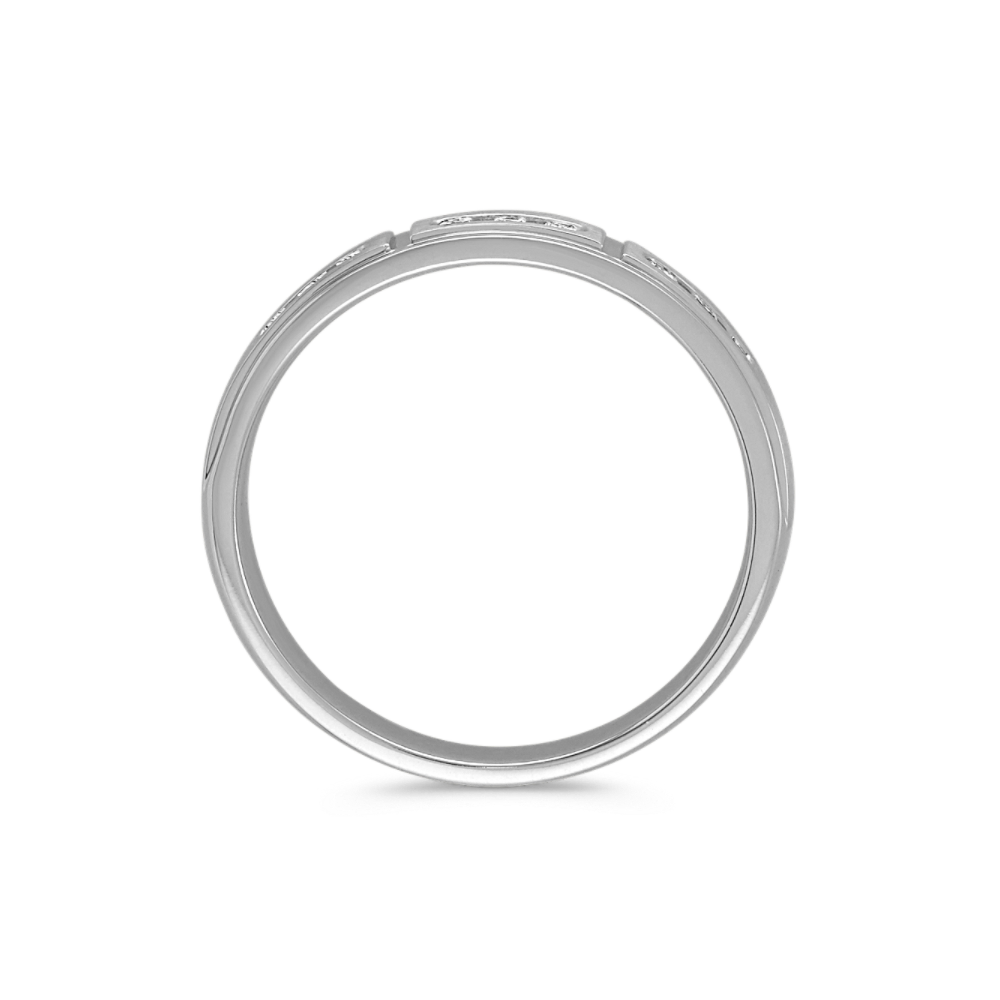 Round Diamond Mens Ring (5mm) | Shane Co.