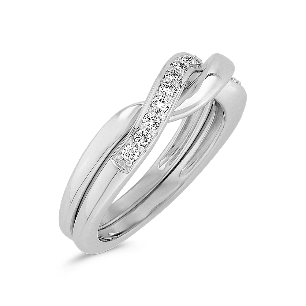 Round Diamond Puzzle Ring | Shane Co.