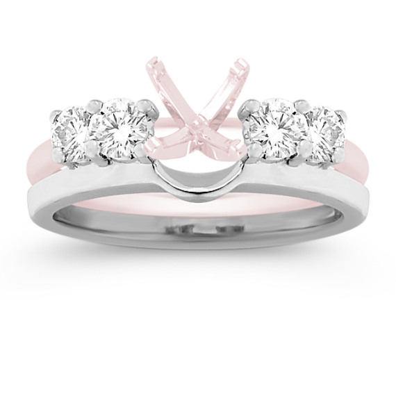 Round Diamond Solitaire Engagement Ring Wrap | Shane Co.