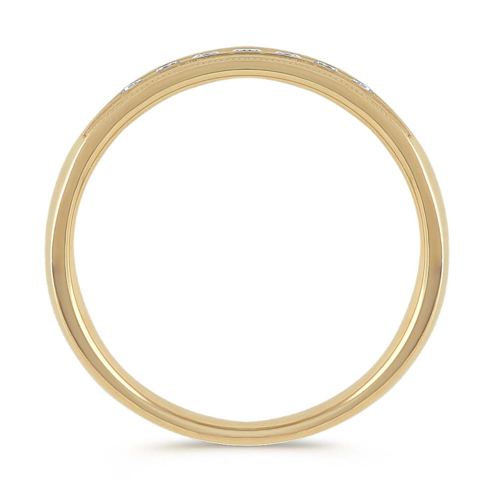 Round Diamond Wedding Band (5.5mm) | Shane Co.