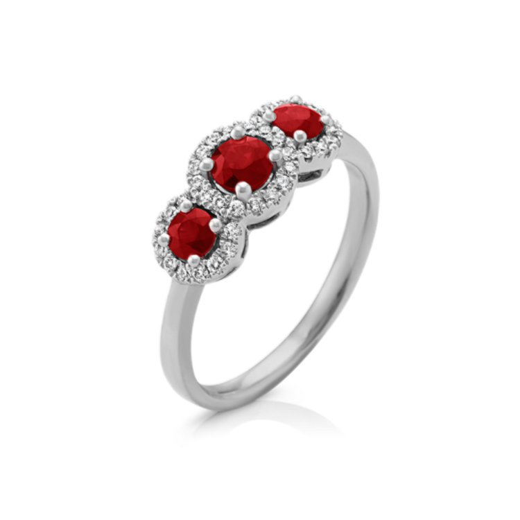 Shop Ruby Anniversary Rings | 40th Anniversary Gifts | Shane Co.