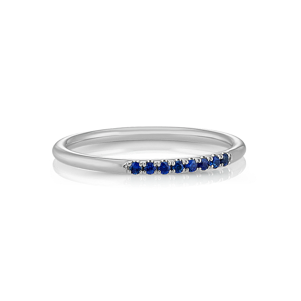Zoe Stackable Sapphire Ring | Shane Co.