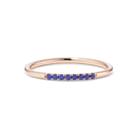 Zoe Stackable Sapphire Ring | Shane Co.