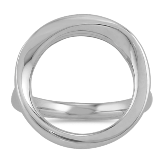Sterling Silver Circle Ring | Shane Co.