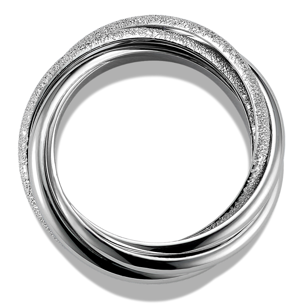 Sterling Silver Rolling Ring | Shane Co.