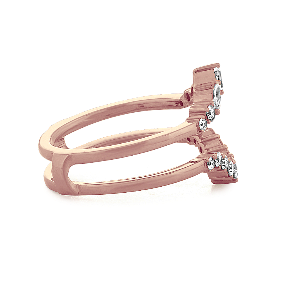 Supernova Diamond Contour Ring Guard | Shane Co.