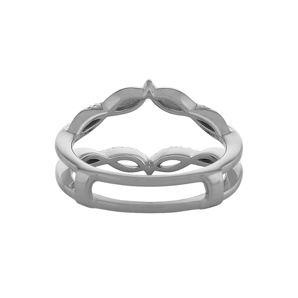 Allemande Diamond Contour Ring Guard | Shane Co.