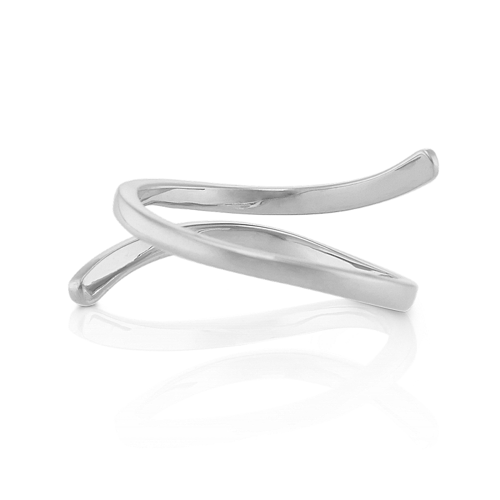 Swoop Ring in 14k White Gold | Shane Co.