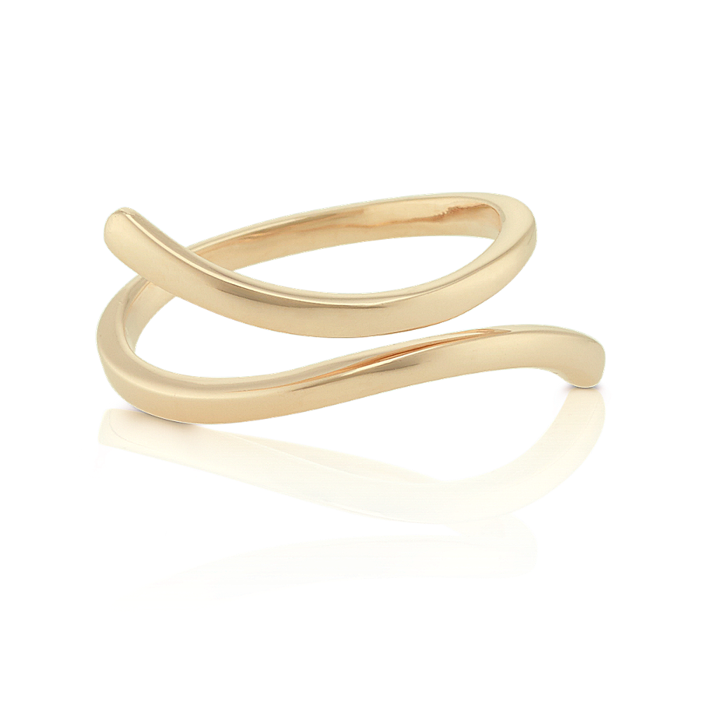 Swoop Ring in 14k Yellow Gold | Shane Co.