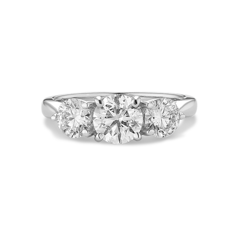 Joy Three-Stone 2 tcw Diamond Ring | Shane Co.