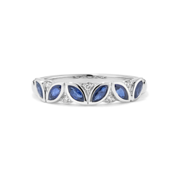Mariella Stackable Sapphire & Diamond Ring | Shane Co.