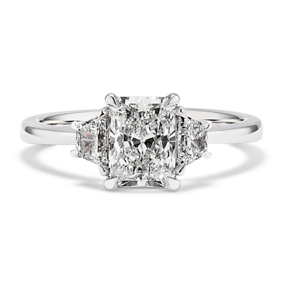 Trapezoid & Radiant 1 3/8ct Lab-Grown Diamond Ring | Shane Co.