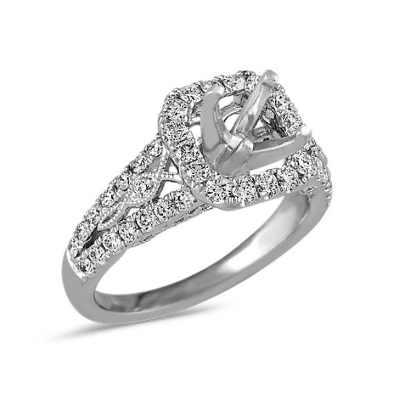antique diamond ring settings