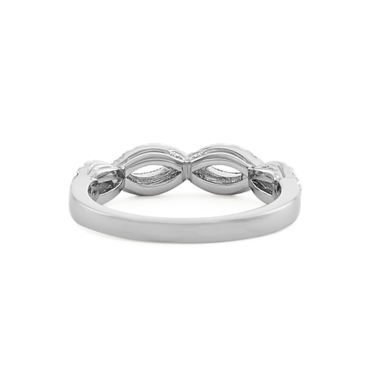 Platinum Infinity Wedding Bands Infinity Wedding Bands in Platinum