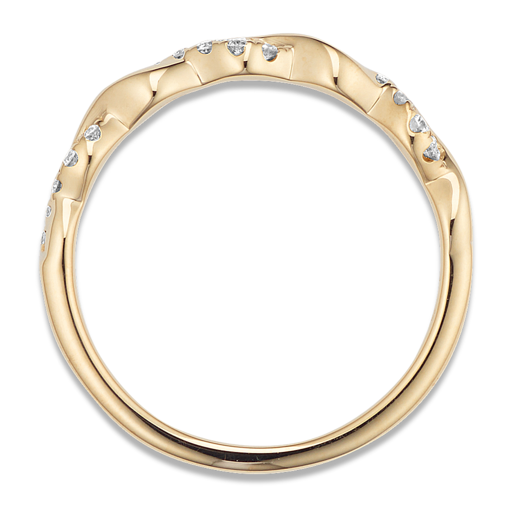 Willow Diamond Pave Infinity Band | Shane Co.