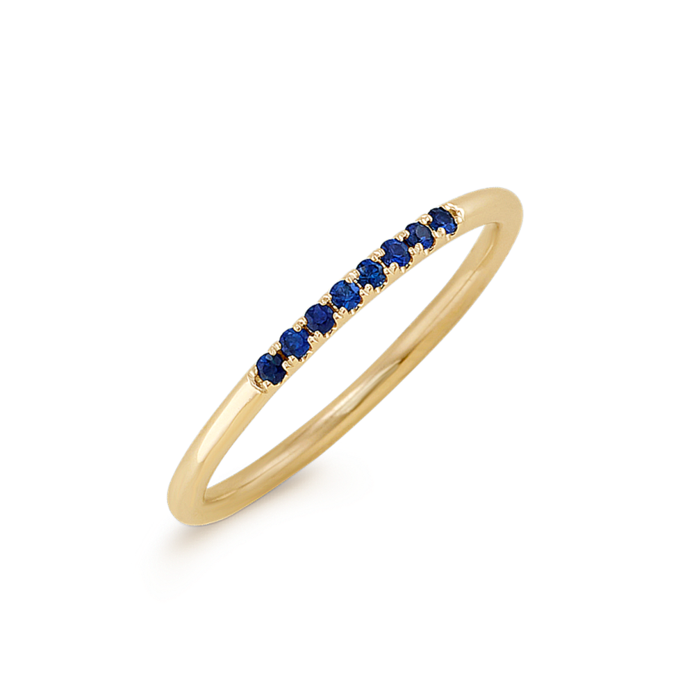Zoe Stackable Sapphire Ring | Shane Co.