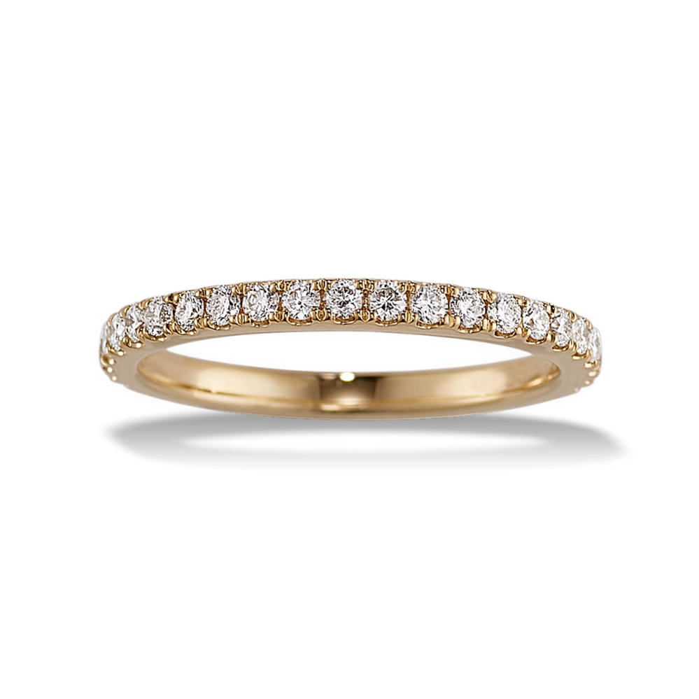 Timbre Diamond Pave Band | Shane Co.