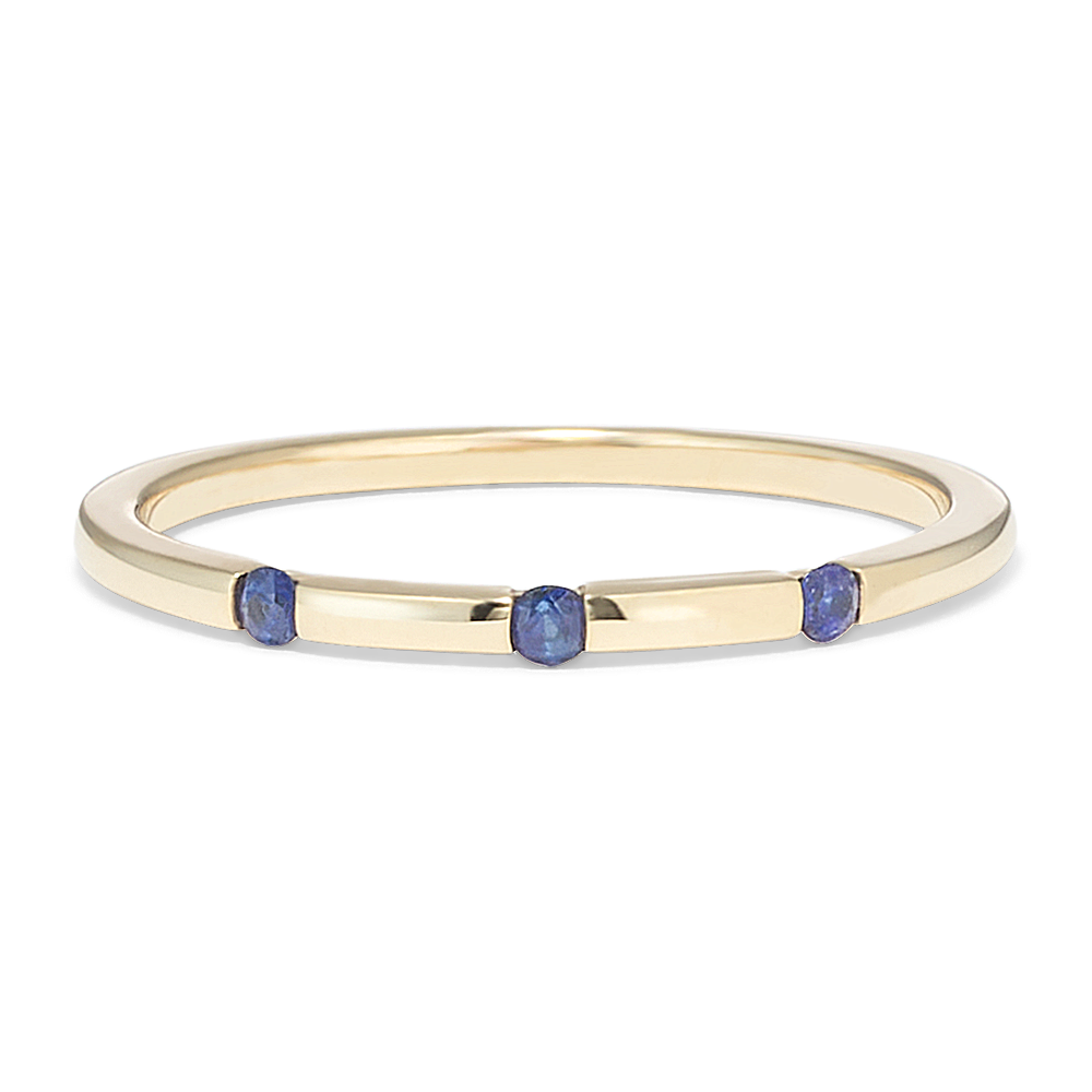 Bianca Stackable Sapphire Ring | Shane Co.