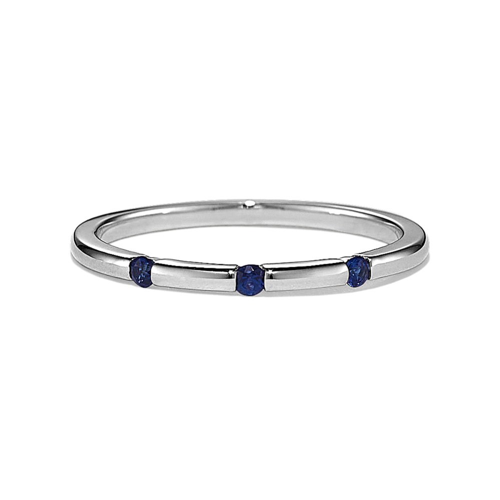 Bianca Stackable Sapphire Ring | Shane Co.