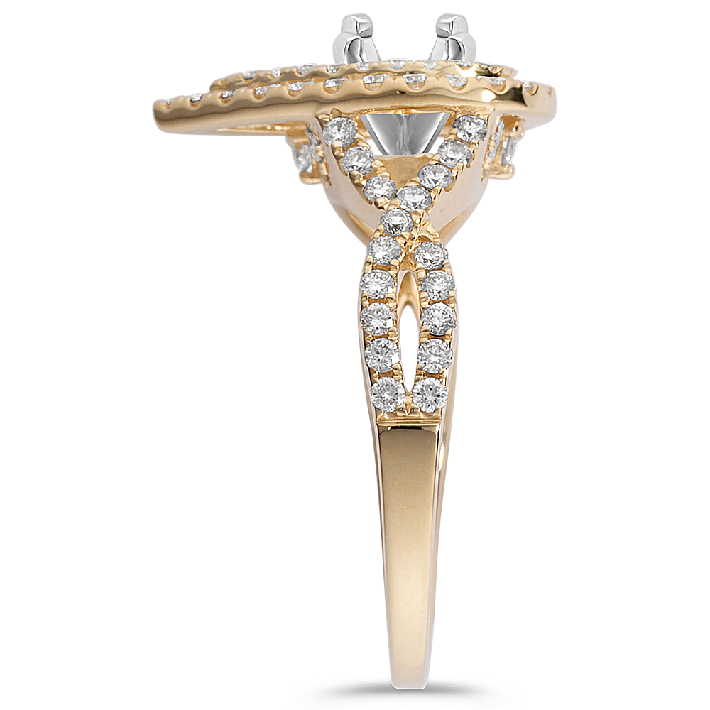 Juno Double Halo Engagement Ring | Shane Co.