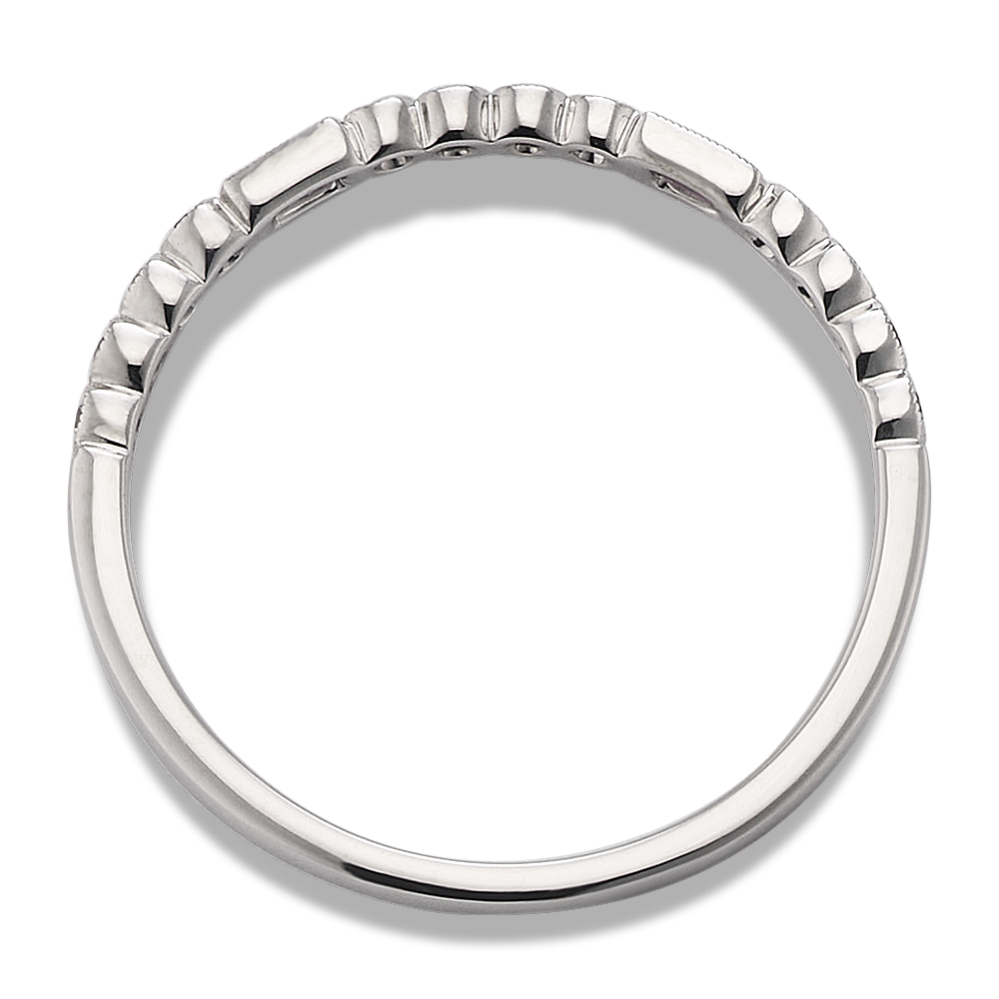 Astraea Sapphire & Diamond Stackable Ring | Shane Co.