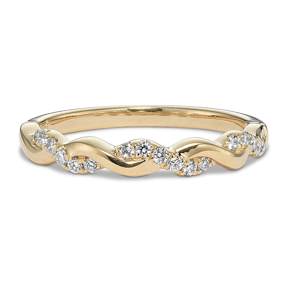 Willow Diamond Pave Infinity Band | Shane Co.