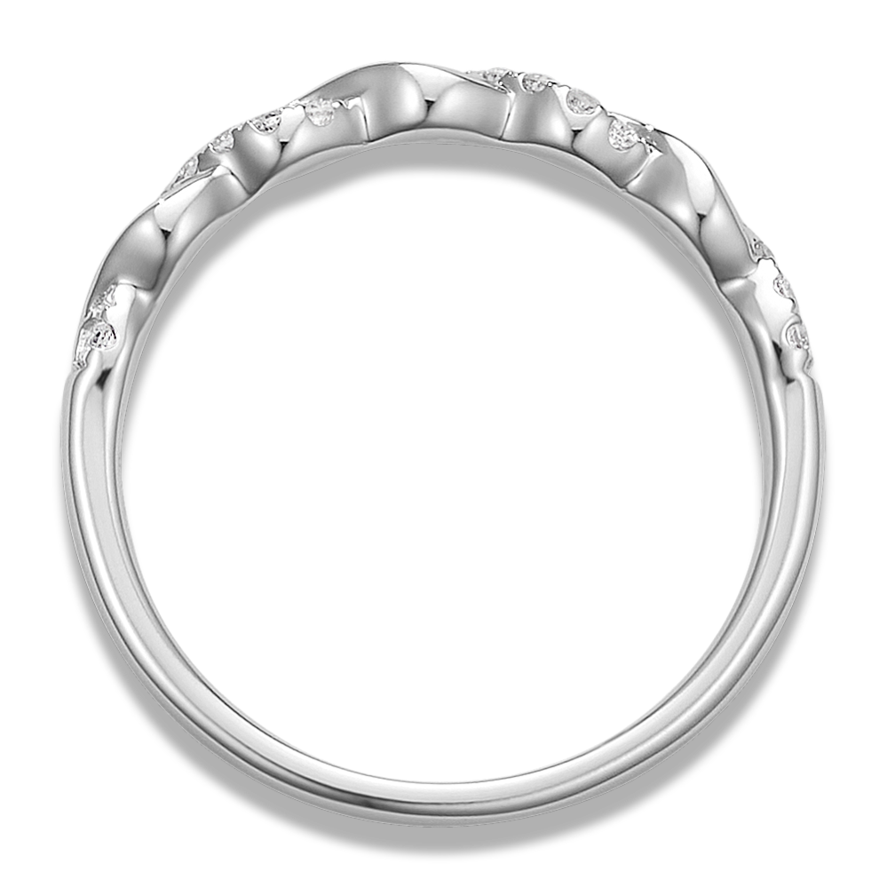 Willow Diamond Pave Infinity Band | Shane Co.