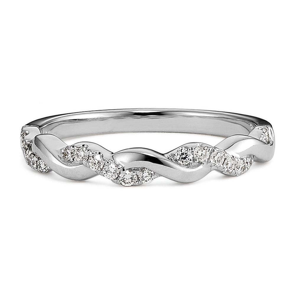 Willow Diamond Pave Infinity Band | Shane Co.