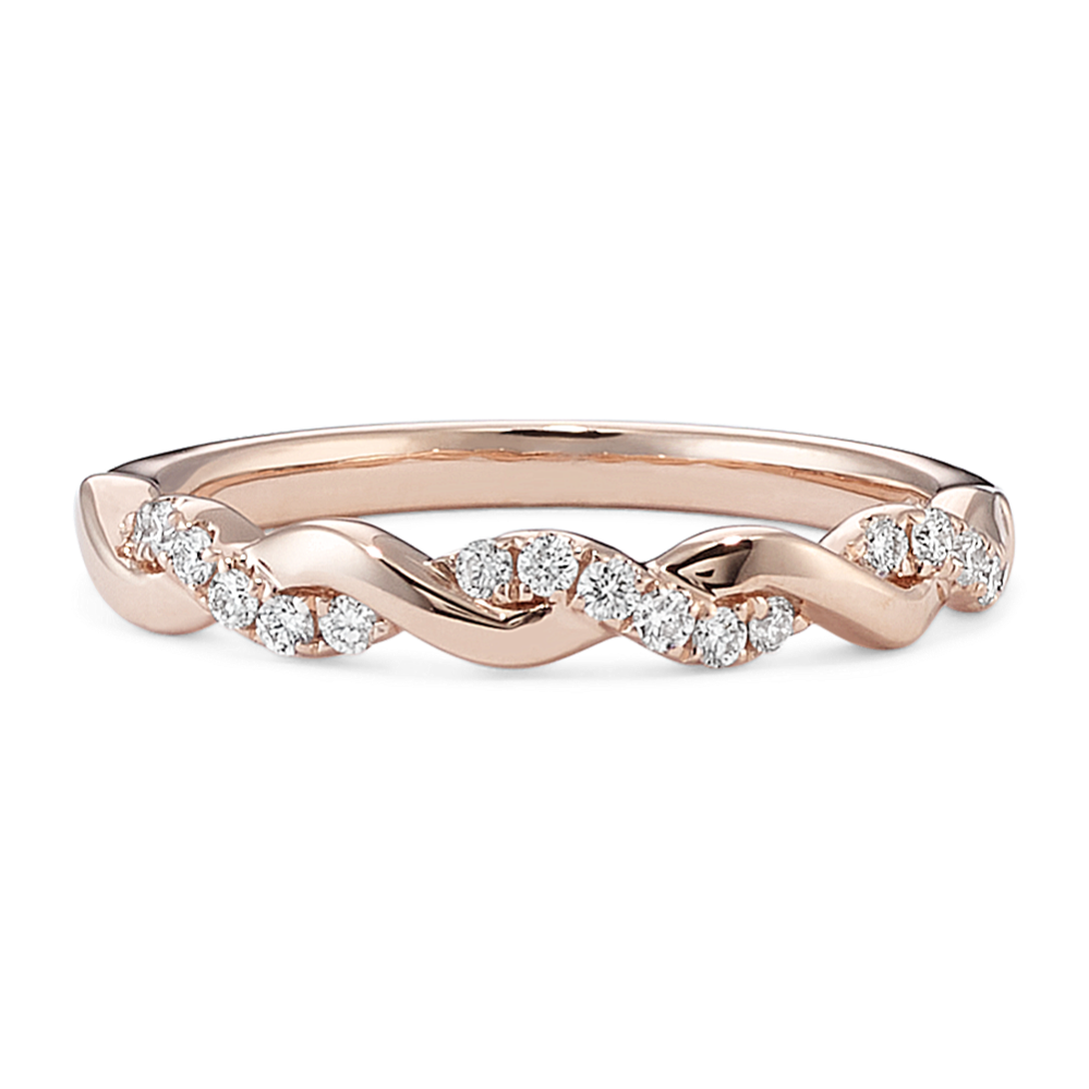 Willow Diamond Pave Infinity Band | Shane Co.