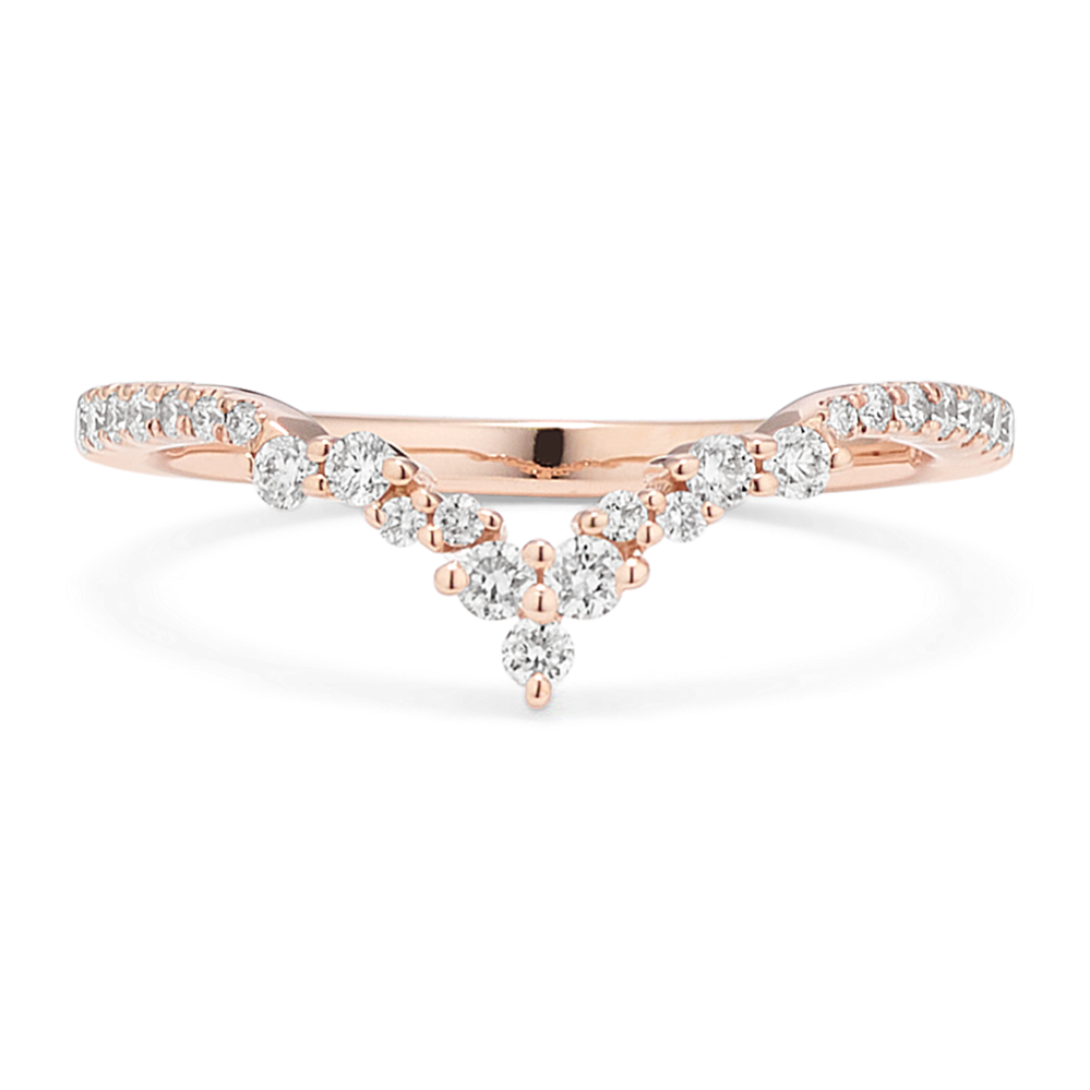 Suri Diamond Chevron Band | Shane Co.