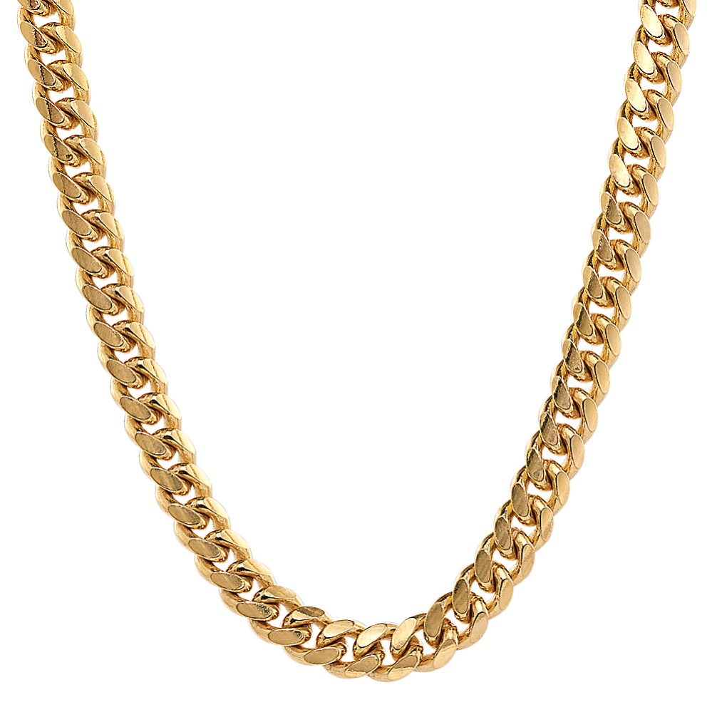 20 14K Gold Vermeil Miami Cuban Chain 5.3mm